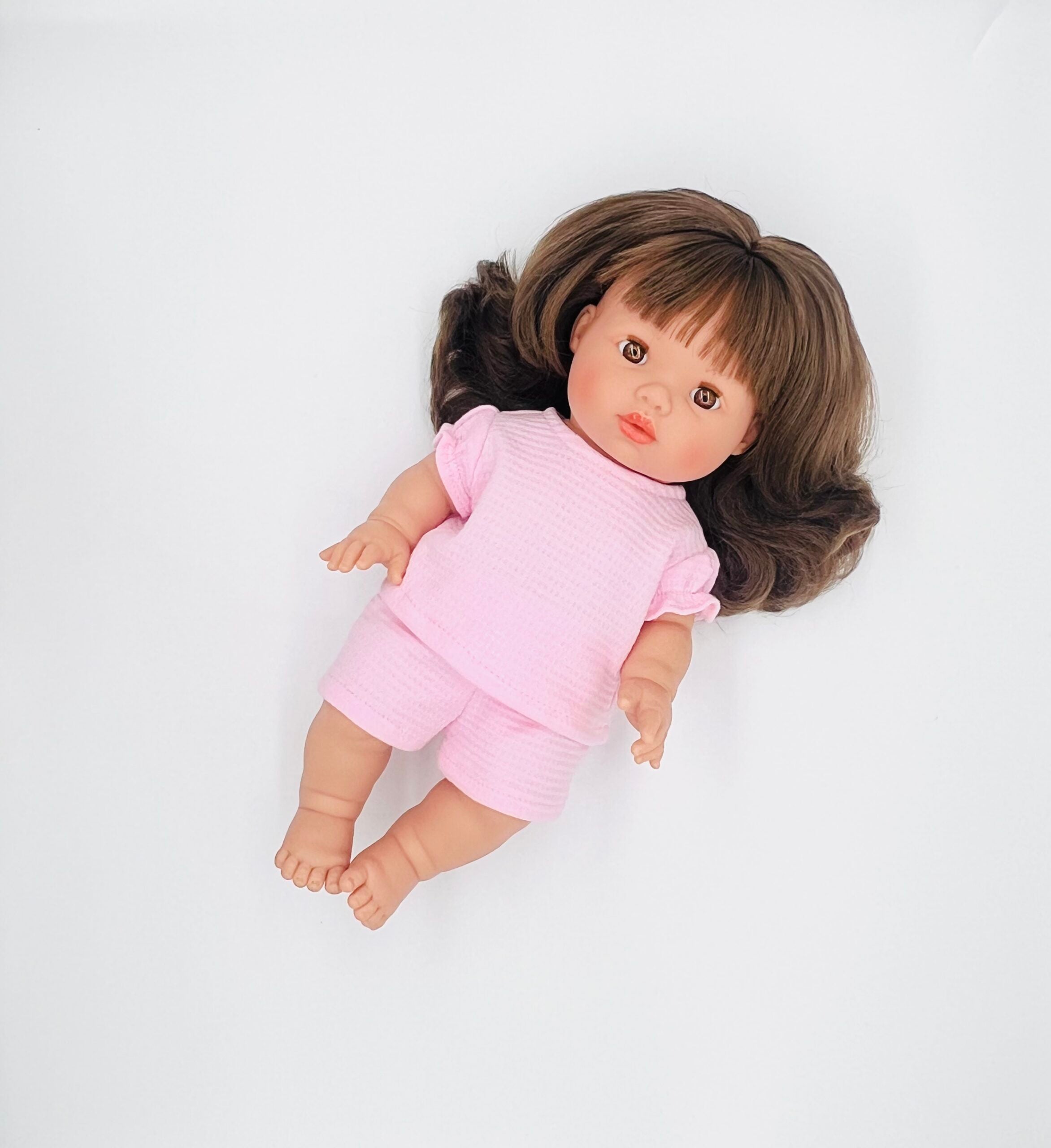COMING SOON MC Pink Waffle Knit Doll Outfit – Little Heritage
